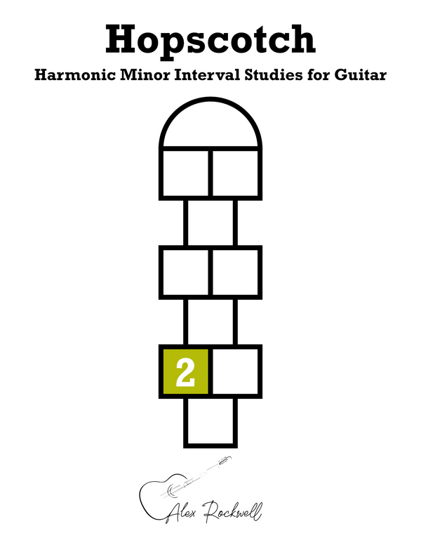 Hopscotch, Volume 2: Harmonic Minor Interval Studies – Alex Rockwell